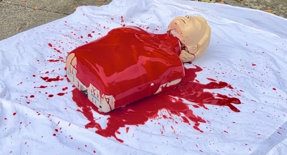First Aid Training - Coping with a Bleeding Casualty | Help First Aid ...